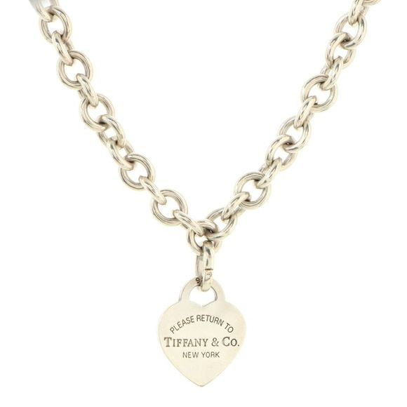 Tiffany & Co. | Jewelry | Tiffany Co Return To Tiffany Heart Tag Choker ...